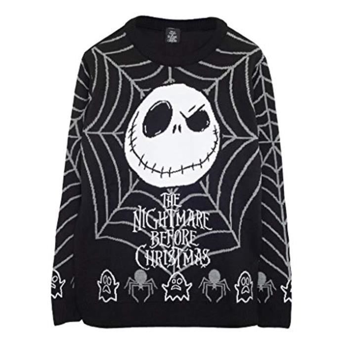Pull Chandail Disney L'Étrange Noël de Monsieur Jack Jack Toile d ...