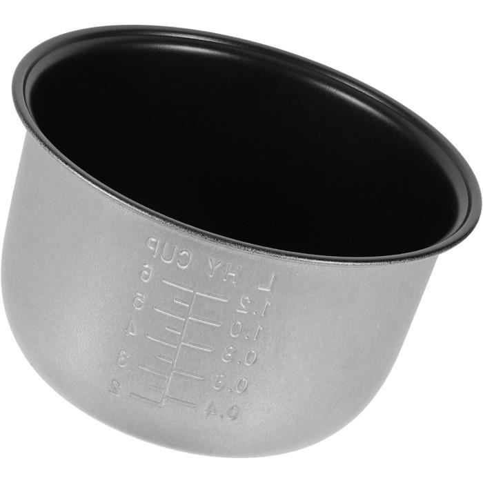 Marmite Intérieure 2L En Métal Pour Cuiseur À Riz Récipient Intérieur ...