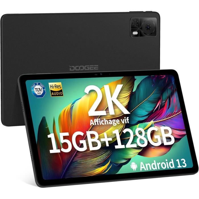Tablette Android 13 T20S, 10.4" 2K, 15Gb+128Gb-Tf 1Tb, 7500Mah Tablette, Tüv Certificat, 13Mp ...