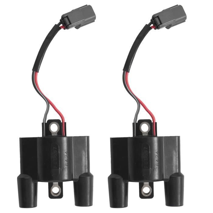 2X Bobine D'Allumage pour Kawasaki STX 15F F6T557 63P-82310-01-00 60E ...