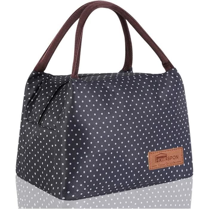 HOMESPON Sac Isotherme à Repas Portable Lunch Bag à Déjeuner Waterproof ...