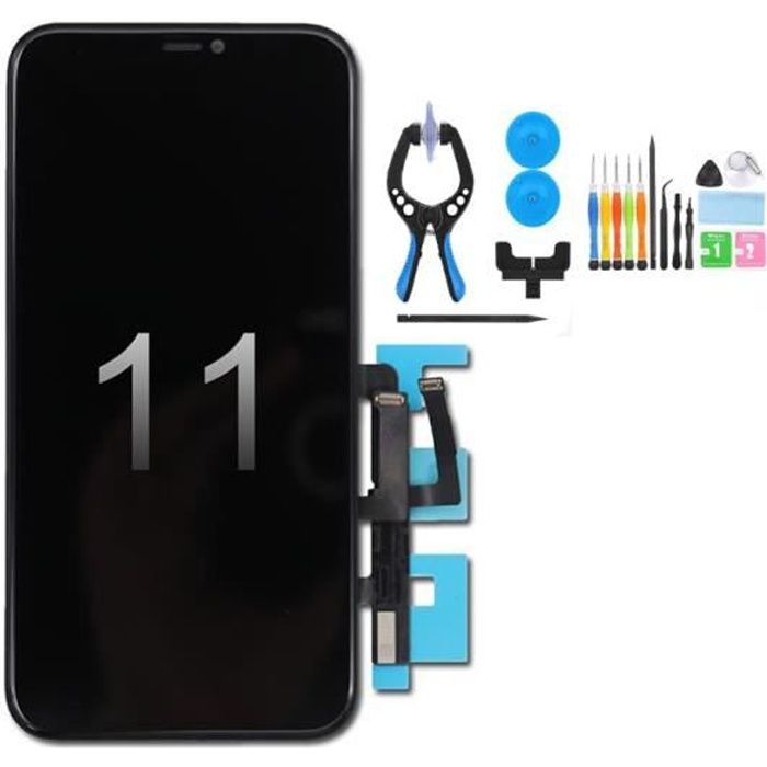 Écran iPhone 11 - Remplacement Complet - 6,1 pouces - LCD Tactile ...
