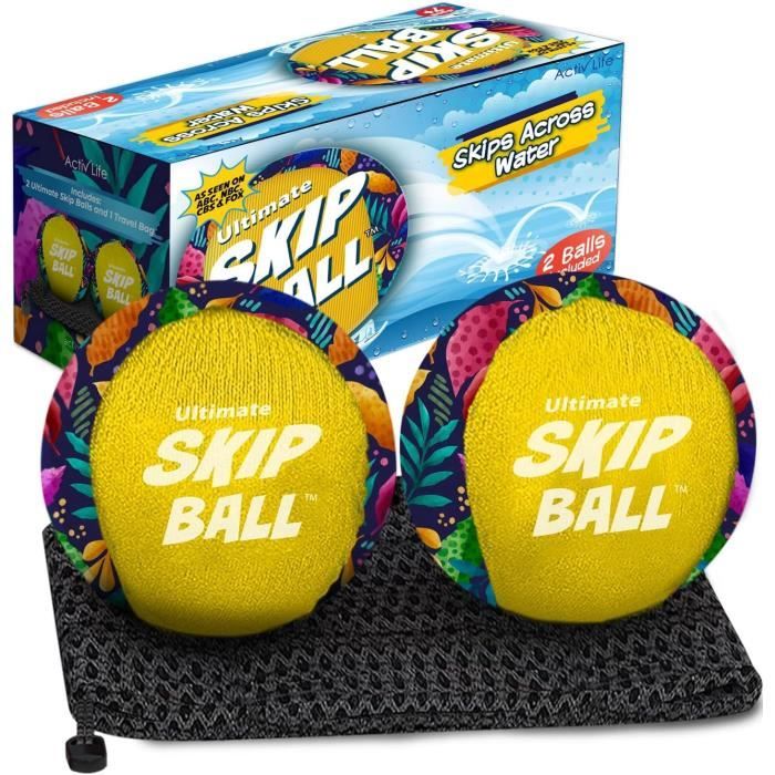Ultimate Skip Ball (Jungle Jaune) Jouets De Plage Amusants Et Jeux D ...