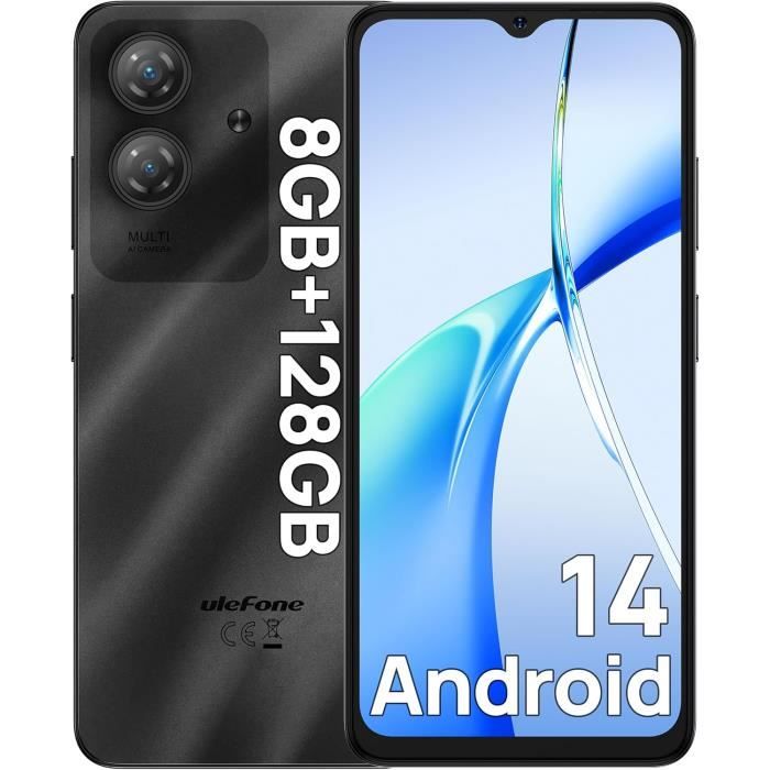Ulefone Note 21 Téléphone Portable,Android 14 Smartphone 8Go128GoTF-1TB ...
