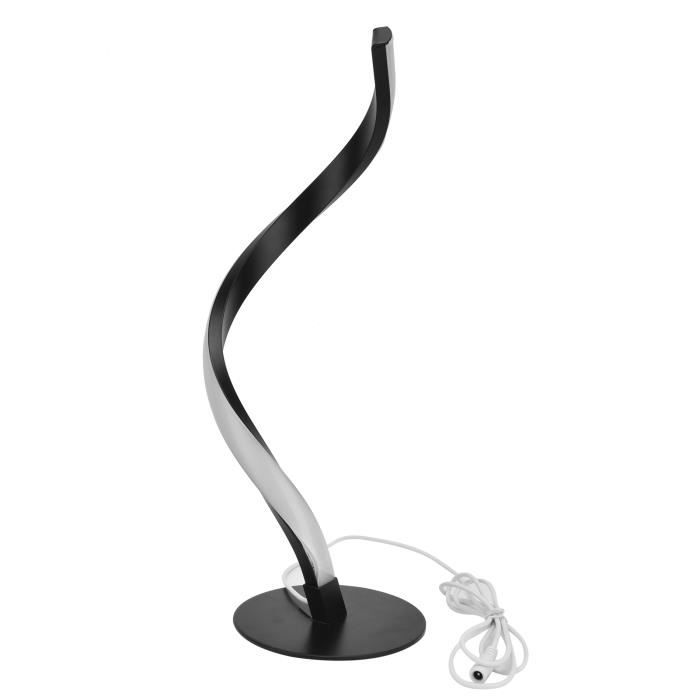 Lampe de table - VGEBY - Lampe en spirale LED - Couleur chaude - Design ...