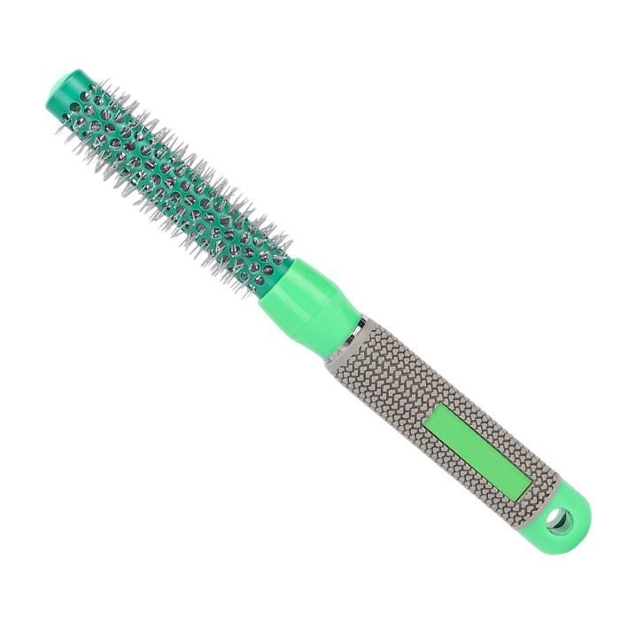 Brosse à cheveux ronde - ZERONE - Professionnelle - Manche en bois ...