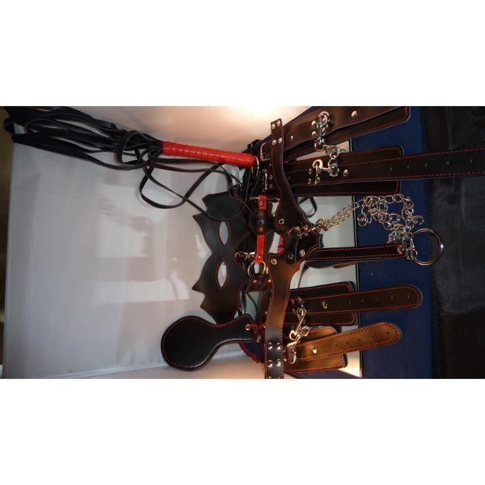 Kit Bondage SM Domination, Couleur: Noir, Modele: Kit Set N?4 - Achat / Vente Kit Bondage SM ...