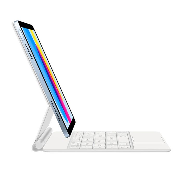 INF Étui de protection pour iPad avec clavier Bluetooth Blanc iPad Pro ...