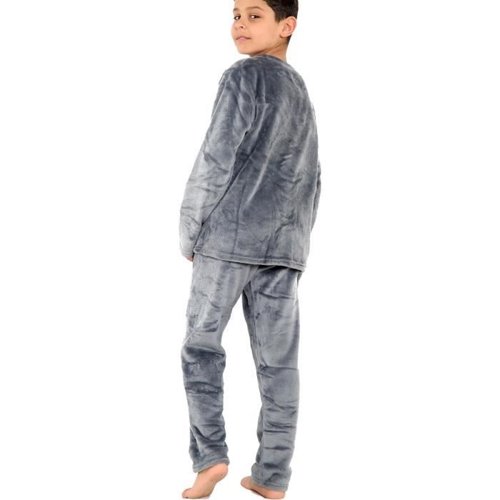 Pyjamas A2Z 4 Kids Polaire Chaude Twosie Cou Rond Garçons Filles ...