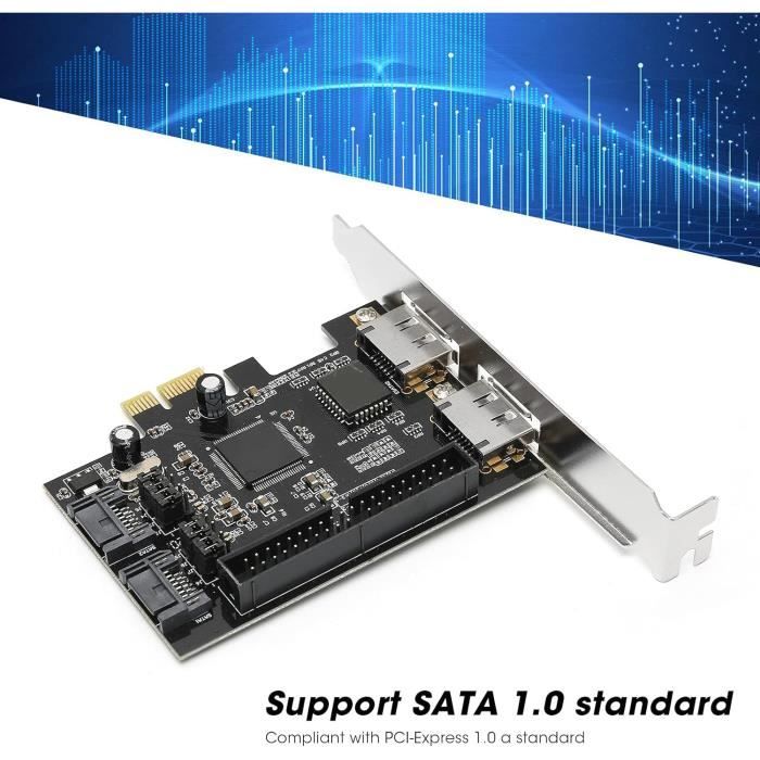 Carte Adaptateur Sata Ide Pci Express, Carte Adaptateur Contrôleur Ide ...