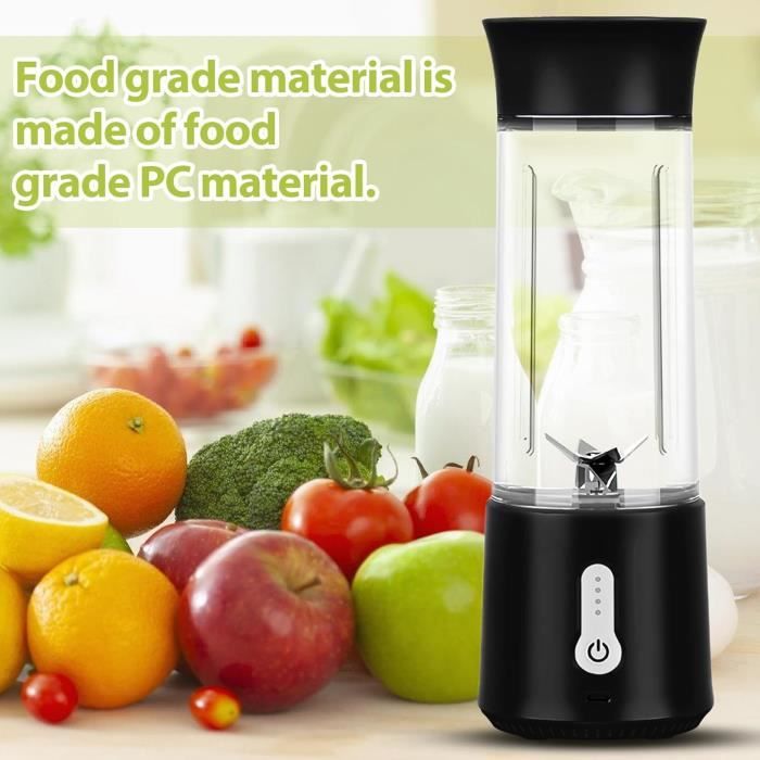 Mini Mixeur Mini Blender, 500 Ml Mixeur Portable Pour Smoothie, Mini ...