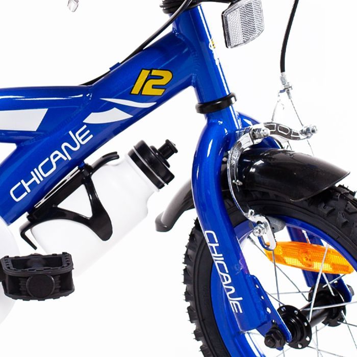 SCH CHICANE 12", vélo enfant, de 3 à 5 ans, de 85 à 105 cm, sonnette et ...