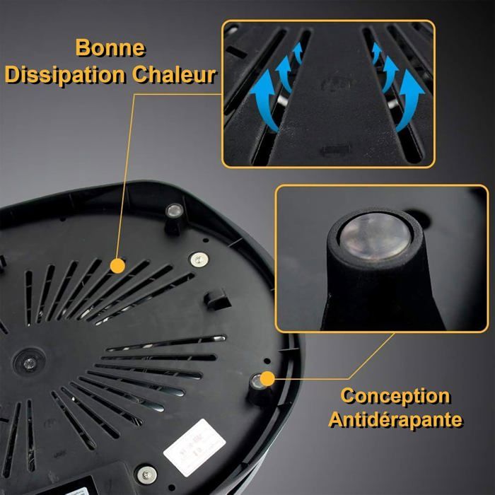 Appareil Raclette 8 Personnes Plancha Electrique Grill Thermostat ...