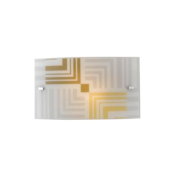 Fan Europe SEVENTYApplique Murale Flush Blanc 35x20cm - Cdiscount Maison