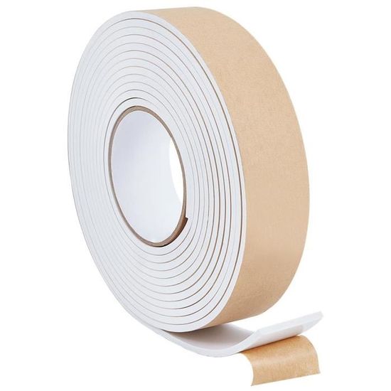 Bande De Mousse Auto-Adhésive 5 M, Ruban Isolant En Mousse Auto-Adhésif Haute Densité, 40Mm(L) X ...