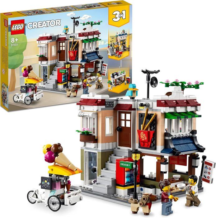 31131 Creator 3-En-1 Le Magasin De Nouille Du Centre-Ville,Jouet ...