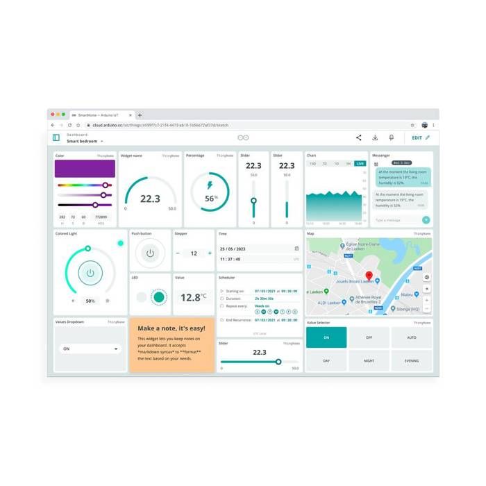 Arduino 1 year Arduino Cloud Maker Plan certificat Cloud Convient pour ...