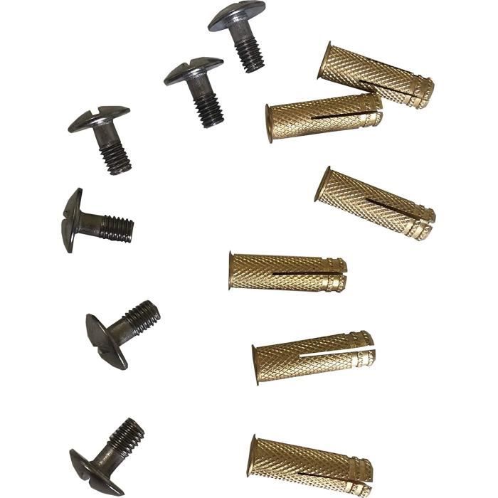 TWESQ Cover Pool Vis d'ancrage ø10 pour bâche de piscine(Taco + vis ...