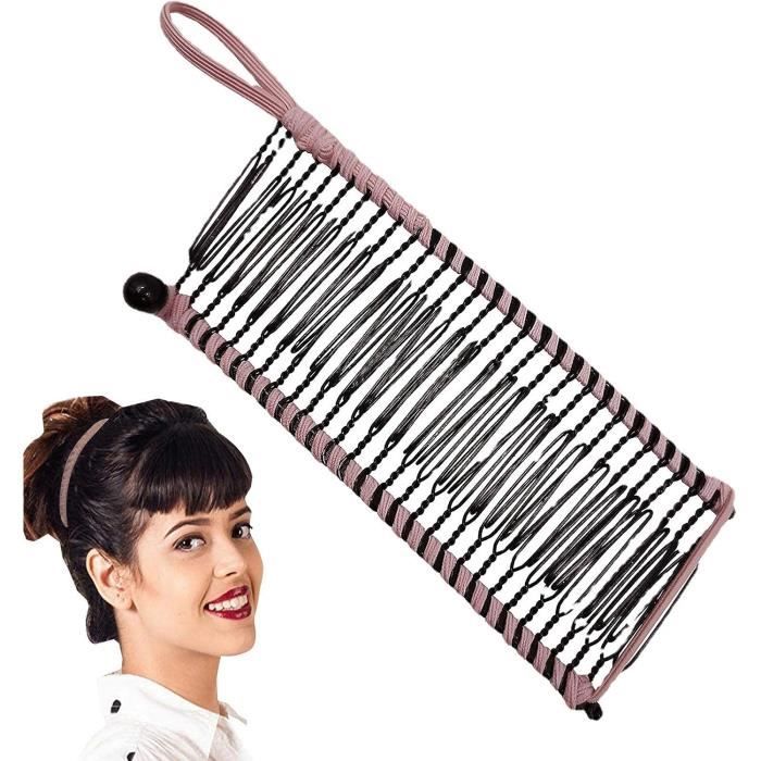 Pince Banane Extensible,Grande Pince À Cheveux Banane Pour Femme Fille ...