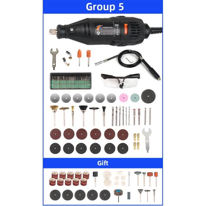 Perceuse Électrique - LANXSTAR - Mini perceuse 220V - 5 vitesses - 130W ...