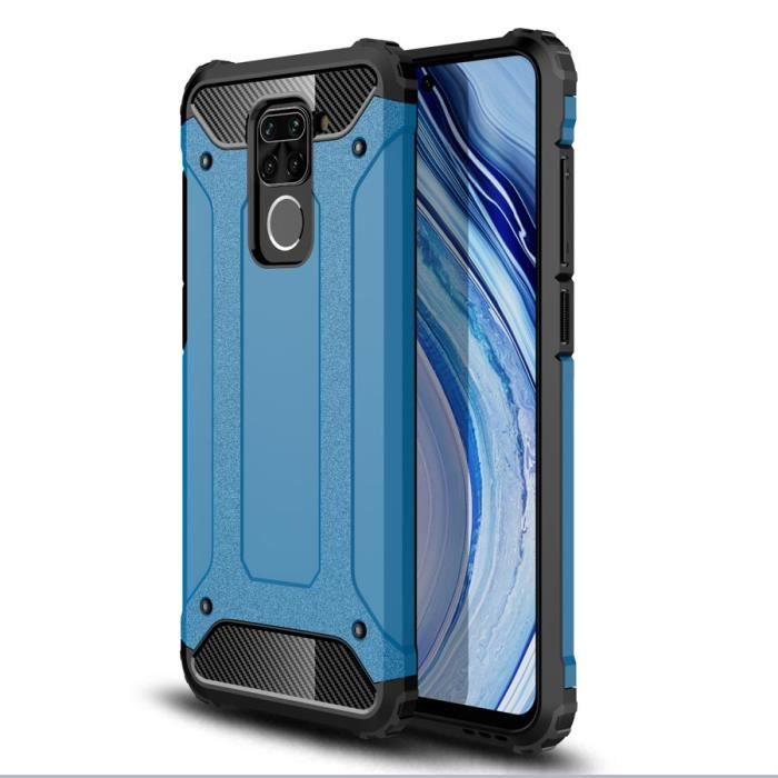 Coque Xiaomi Redmi Note 9, Antichoc Silicone Dual Layer Protection ...