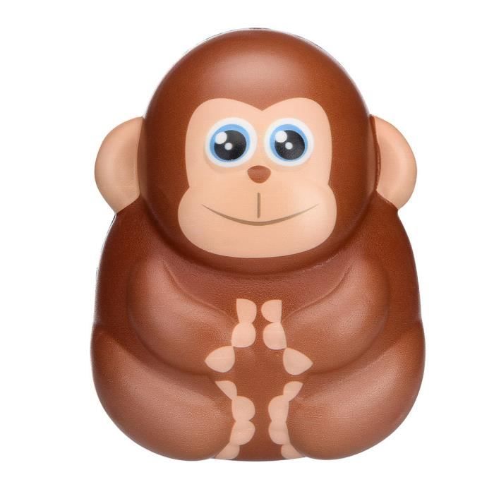 Squishies Toy Kawaii Monkey Crème Rising Ralenti Parfumé Soulagement Du ...