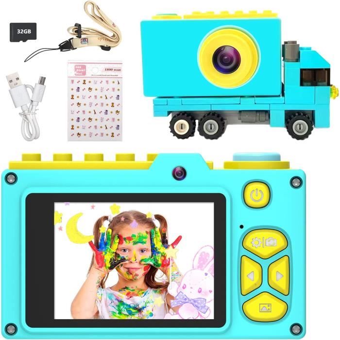 Appareil Photo pour Enfants, Mini Caméra Numérique Caméscope pour ...