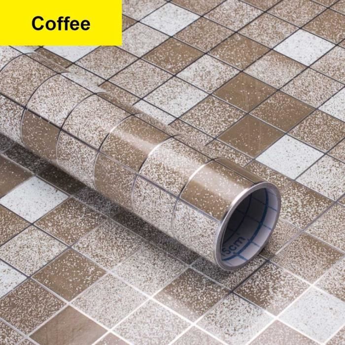 Papier peint - Coffee - 2M x 45CM - Imperméable - Ignifuge - Résistant ...