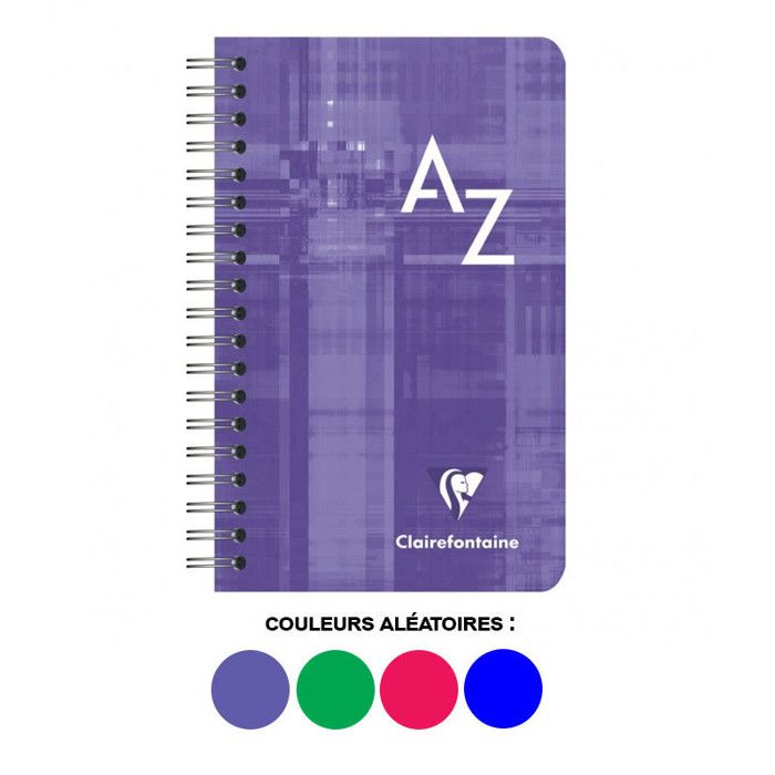 Répertoire reliure intégrale 7,5x12 100p Q.5x5 - Cdiscount Beaux-Arts ...