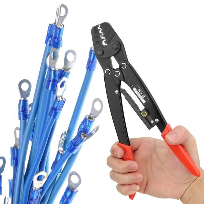 EJ.life Pince à sertir Cosses à sertir non plastique+acier - Cdiscount Bricolage