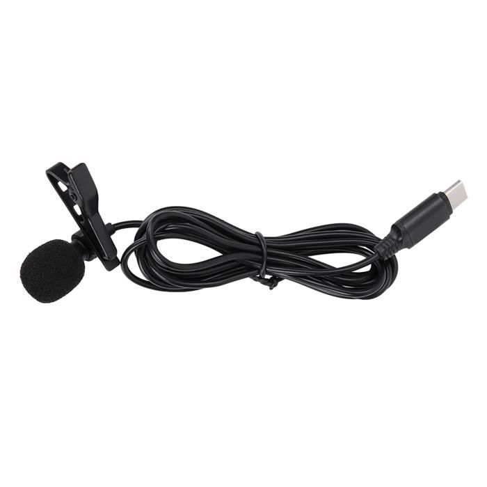 Microphone Lavalier - COC - Type C - Omnidirectionnel - Sensibilité ...