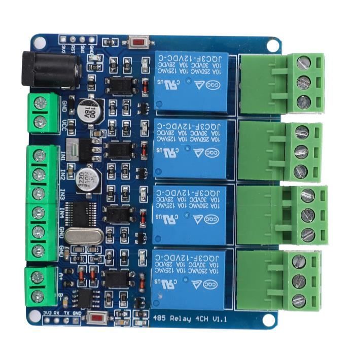 Garosa module de carte de sortie de relais Module de relais 4 canaux ...