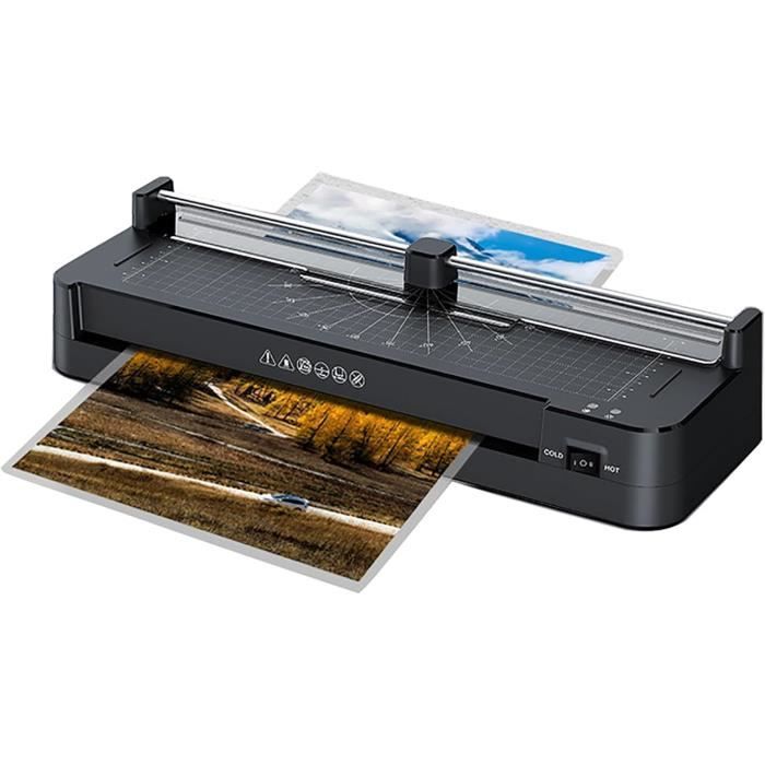 Plastifieuse - HYKJSIDE - A198 - Vitesse 355 mm/min - Coupe-Papier ...