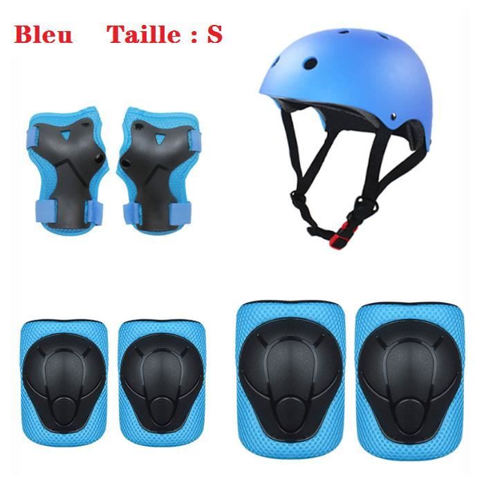 Casque Protection Enfant Ajustable Coudières Genouillère Protège ...