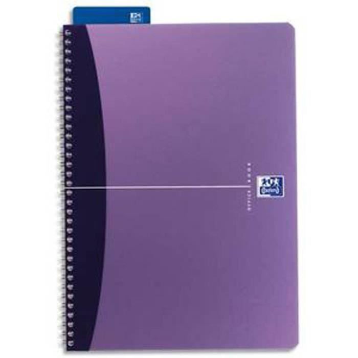 Lot de 10 Cahiers bureau UrbanMix reliure intégrale, 100 pages, réglure ...