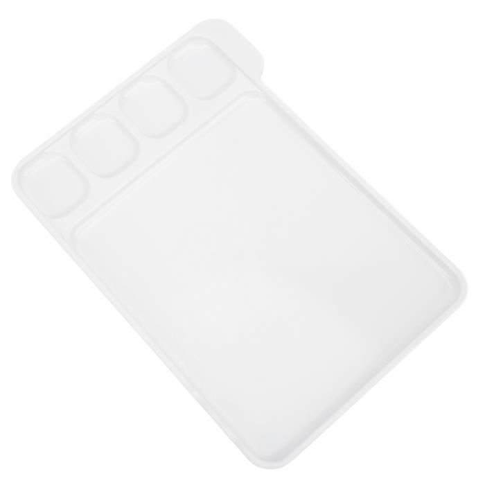 TMISHION Palette d'aquarelle Palette aquarelle Palette rectangulaire en ...