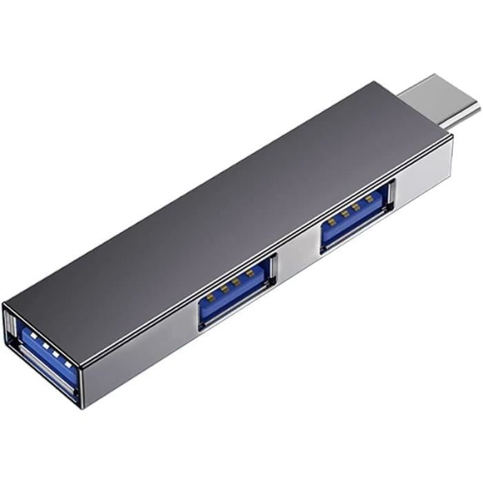 Hub Usb C Avec 1 Port Usb 3.0 Et 2 Ports Usb 2.0 - Hub Usb C Vers Usb 3 Ports Adaptateur Usb C ...