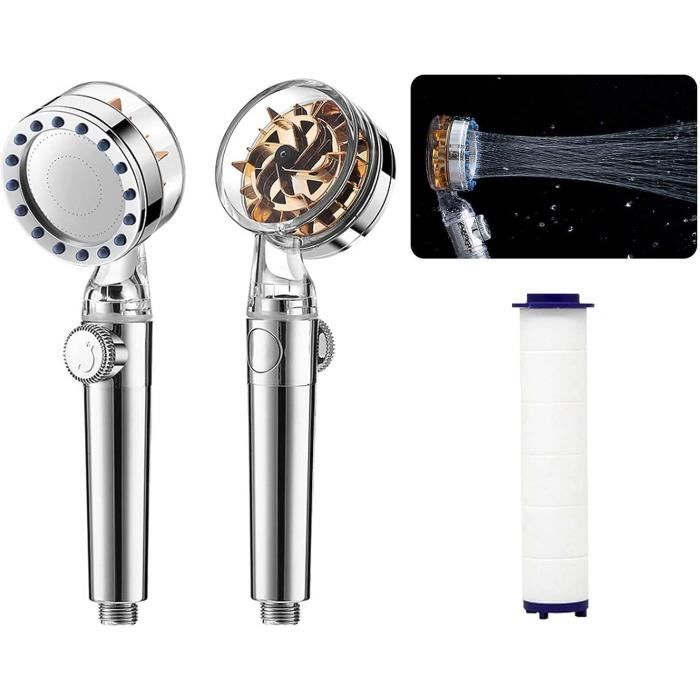Pommeau De Douche Haute Pression Avec Filtre Adoucissement De Leau
