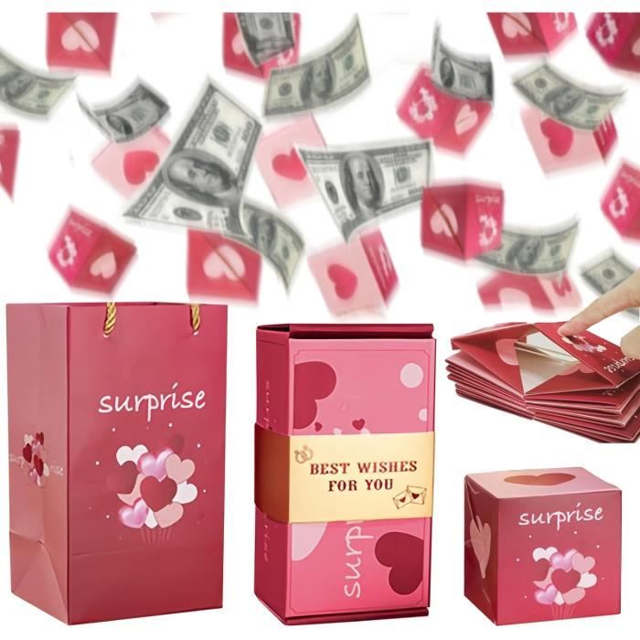 Boîte Surprise Boîte Cadeau Boîte À Explosion Diy : 10 Boîtes Pliables ...