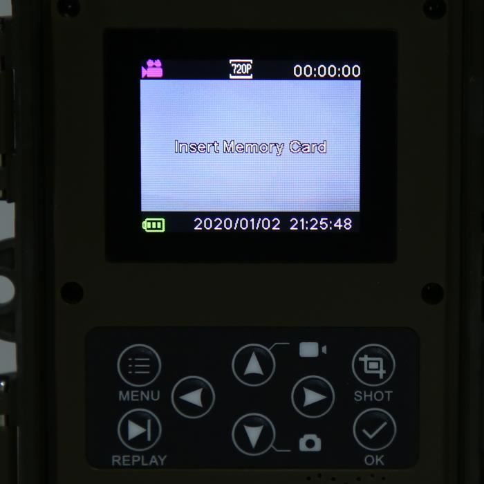 PAL Caméra de chasse 1080P Caméra de Chasse PR700, Caméra HD 1080P ...