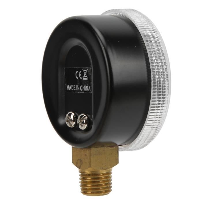 Manomètre - VBESTLIFE - Y50 - 0-600 psi - Connecteur NPT 1/4 - Cadran ...