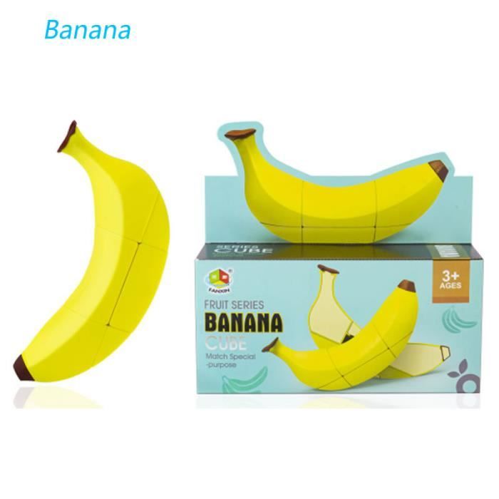CASSE-TETE,Banana--Cube magique de Fruit de pomme-banane-citron, Puzzle ...