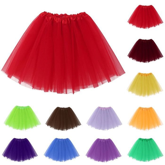Jupon de brevde Ballet en Tulle Superposé pour Femme,Mini Jupe Courte ...