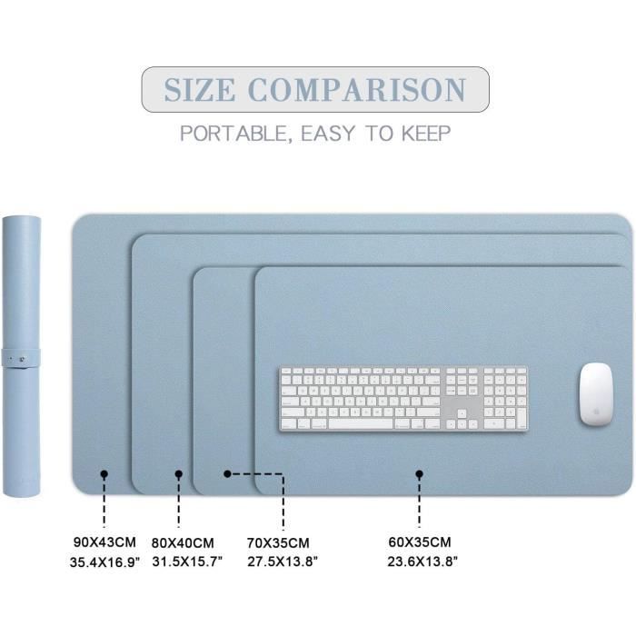 DOBAOJIA Sous-Main Bureau XXXXL,Tapis de Bureau,Tapis de Clavier et ...
