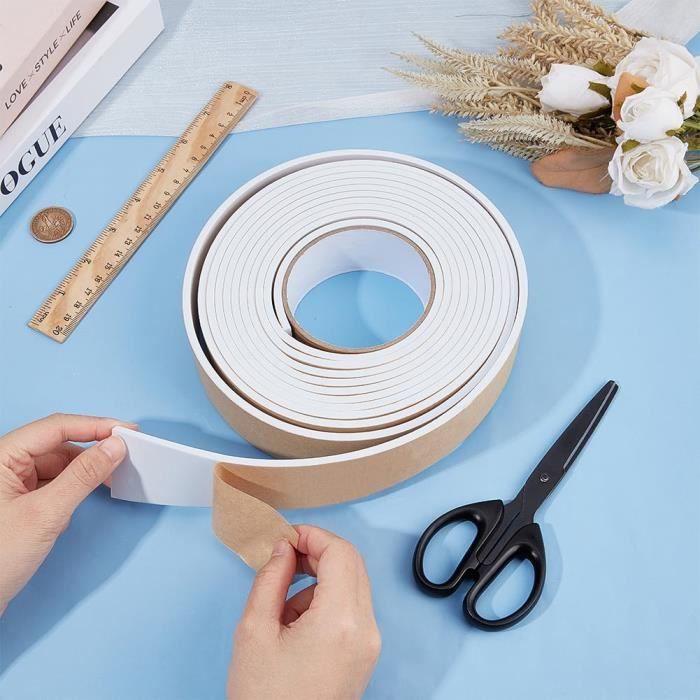 Bande De Mousse Auto-Adhésive 5 M, Ruban Isolant En Mousse Auto-Adhésif Haute Densité, 40Mm(L) X ...