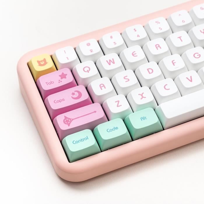 Keycaps Pbt Xda Profil Keycaps 136 Touches, Dye Sublimation Purple ...