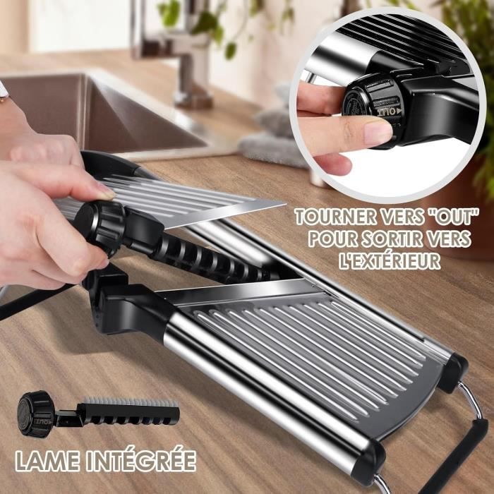 Mandoline Cuisine, Mandoline Réglable En Inox, Mandolines ...