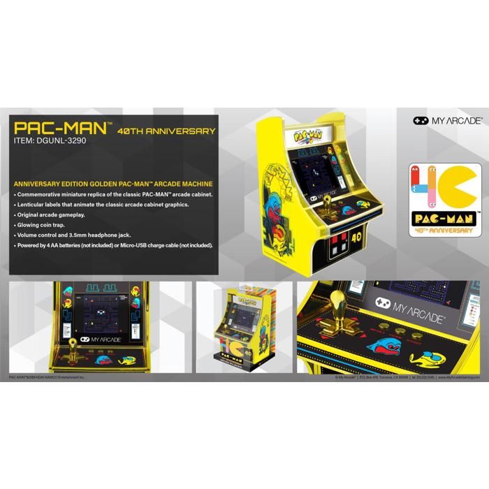 My Arcade - Micro Player Pac-Man 40th Anniversary (Premium Edition ...