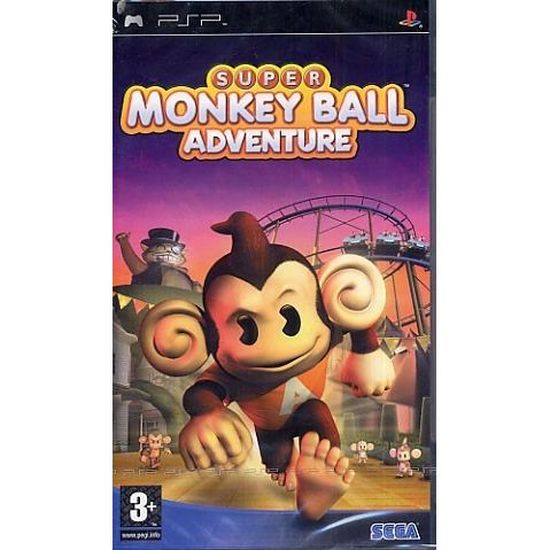 SUPER MONKEY BALL ADVENTURE / PSP - - Cdiscount Jeux vidéo
