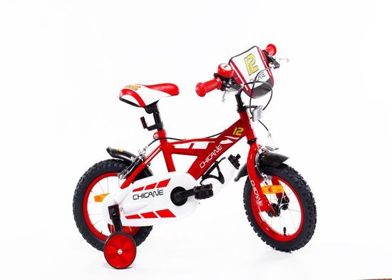 SCH CHICANE 12", vélo enfant, de 3 à 5 ans, de 85 à 105 cm, sonnette et ...